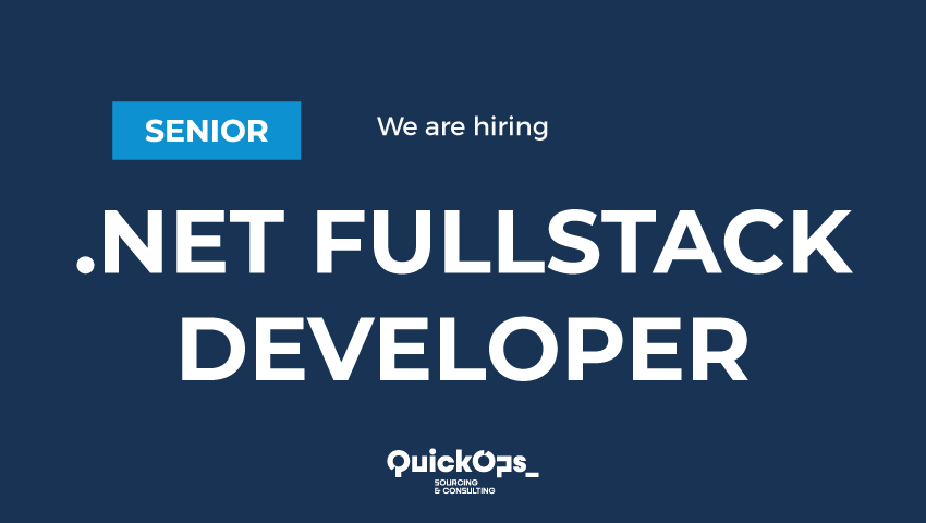 Senior .Net Fullstack Developer - QuickOps Consulting